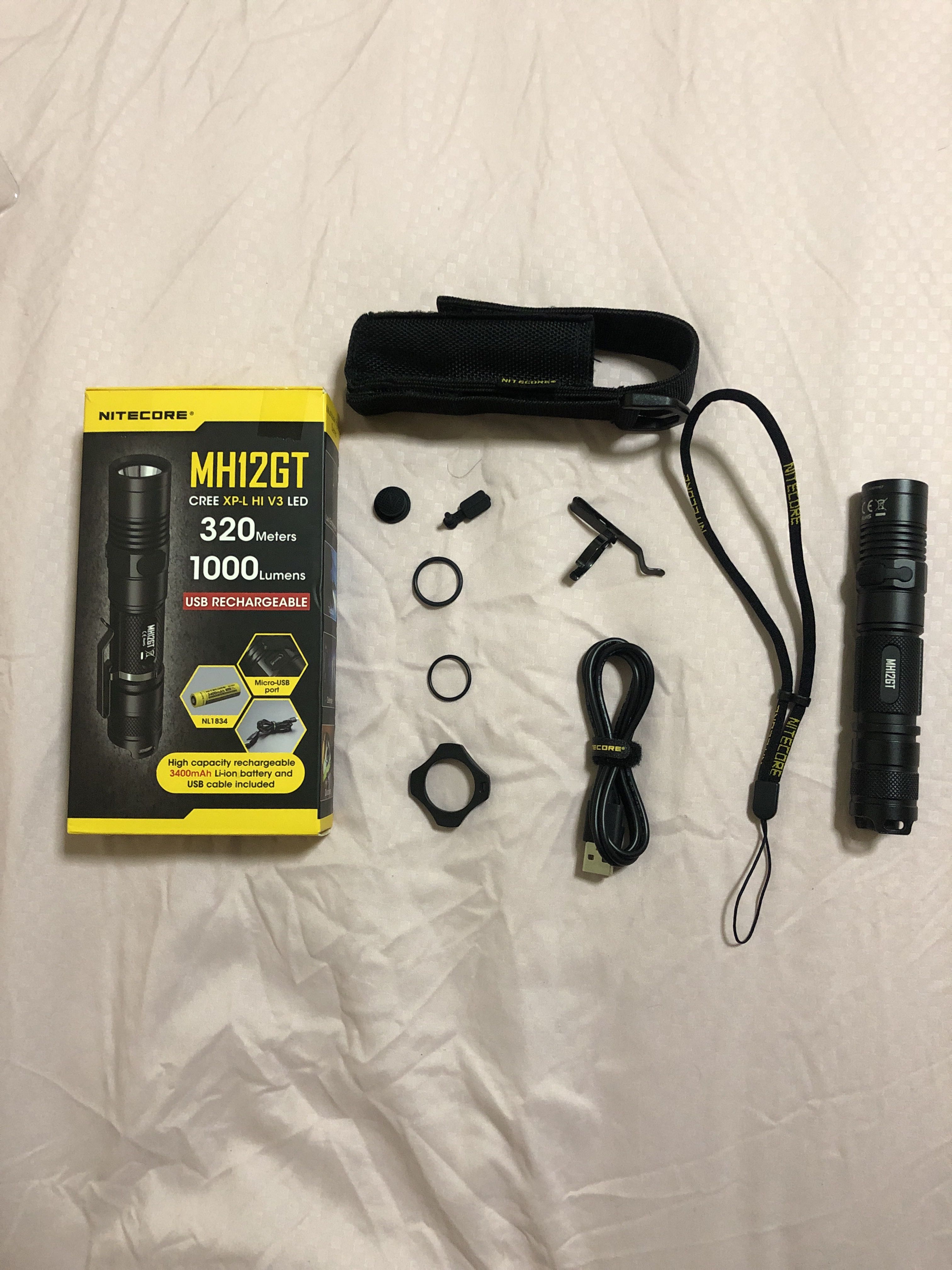 Nitecore MH12GT Flashlight, Mobile Phones & Gadgets, Mobile & Gadget ...