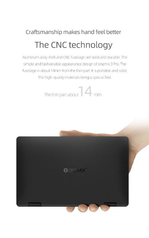 One-NetBook OneMix 3 Pro 8.4" i5 Win10 16GB+512GB SSD Tablet Notebook ...