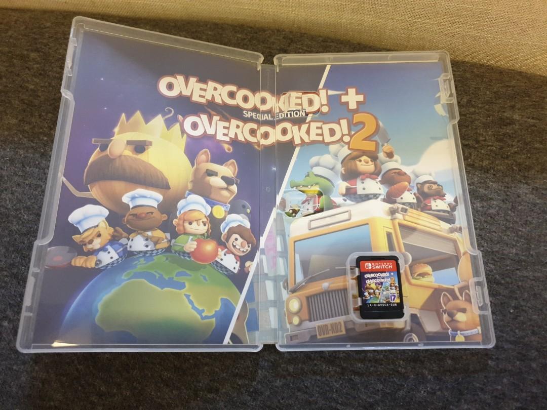 Overcooked 1 + 2, Video Gaming, Video Games, Nintendo on Carousell