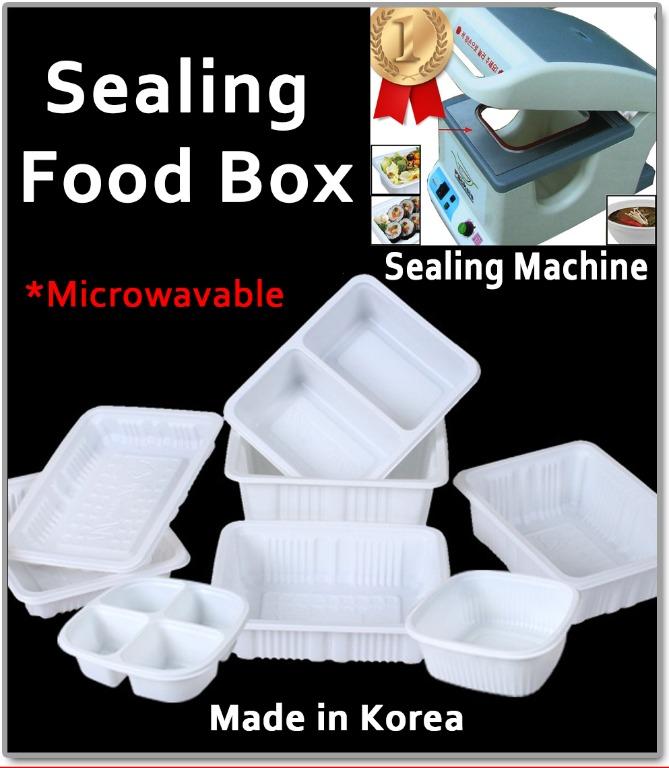 Plastic Food Container Box and Packaging and Sealing Machine, Food ...