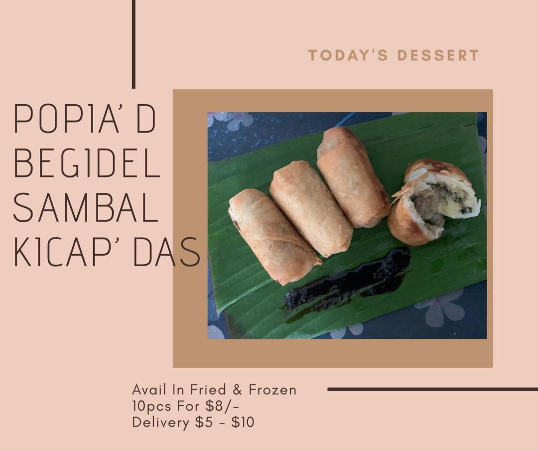 Popiah begedil, Food & Drinks, Homemade Bakes on Carousell