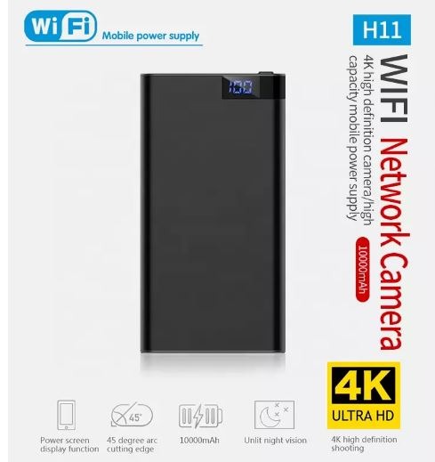 Power Bank Spy Camera HD1080P/4K IP Camera Wifi Portable Hidden ...