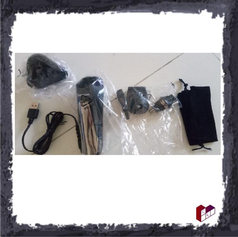 Pritech RSM-1505 Cordless Electric Shavers Razor for Men, Rechargeable ...