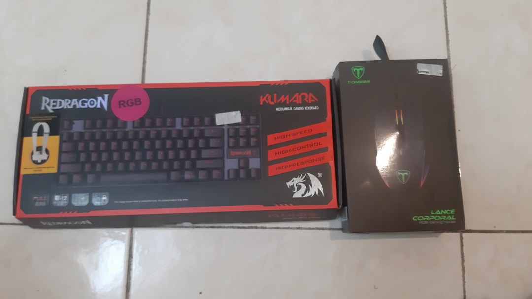 Red Dragon Kumara K552 RGB Mechanical Keyboard (Blue Switch), Computers ...
