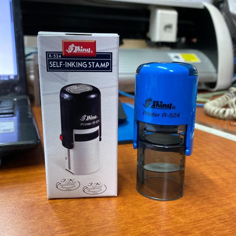 Round Company Chop / Stamp (PRICE INCLUDES POSTAGE) - Self-Inking ...