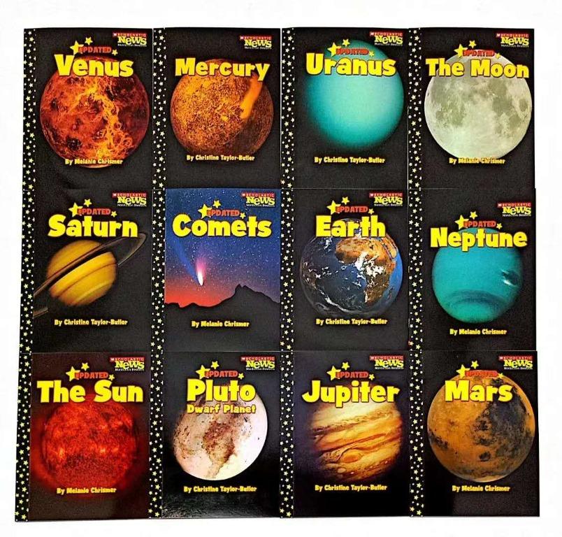 Scholastic news Nonfiction readers Earth the Sun Mars Universe 12 books ...