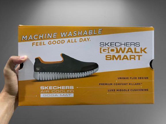 Skechers Men Go Walk Smart, Men's Fashion, Footwear, Sneakers on Carousell