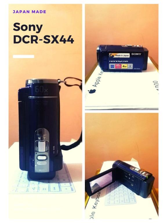 Sony Handycam DCR-SX44 Camcorder Blue 60x Optical Zoom - munimoro.gob.pe