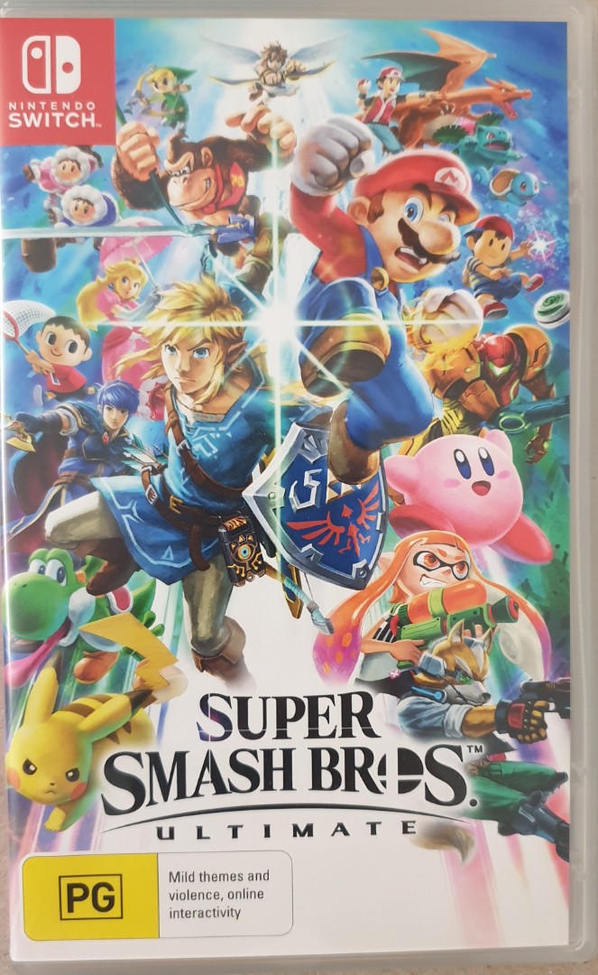 Super Smash Bros Ultimate & Mario + Rabbid Kingdom Battle, Video Gaming ...