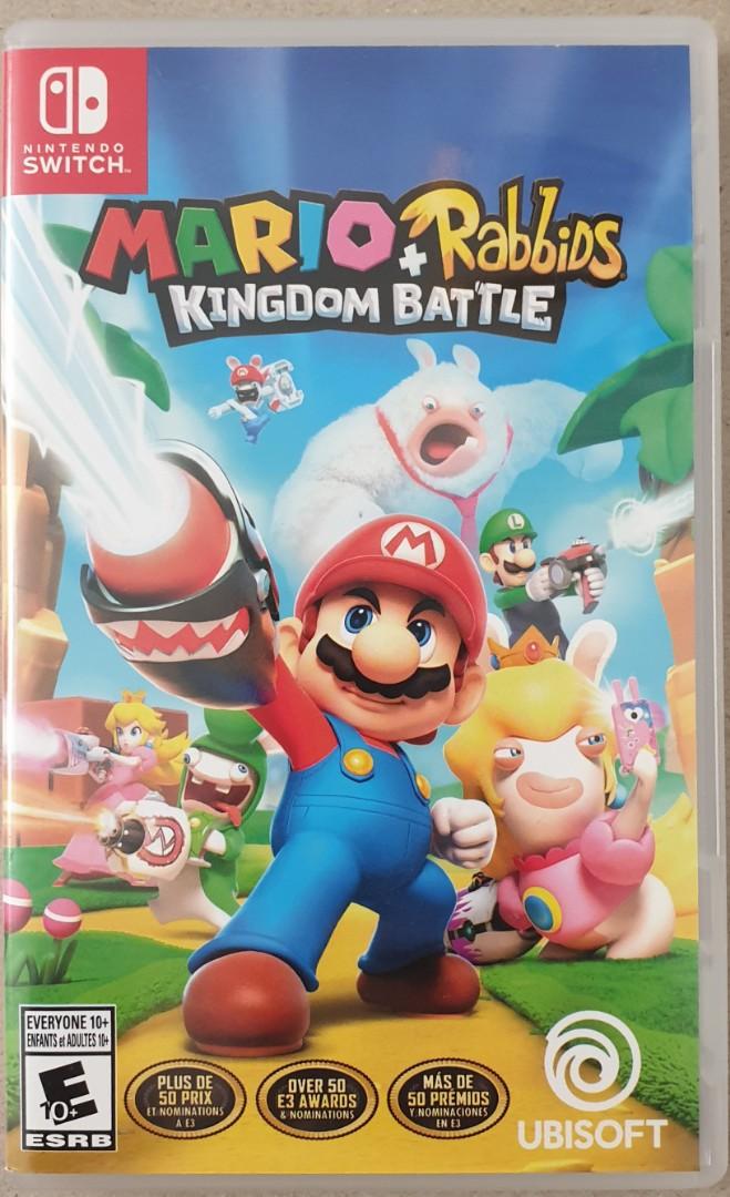 Super Smash Bros Ultimate & Mario + Rabbid Kingdom Battle, Video Gaming ...