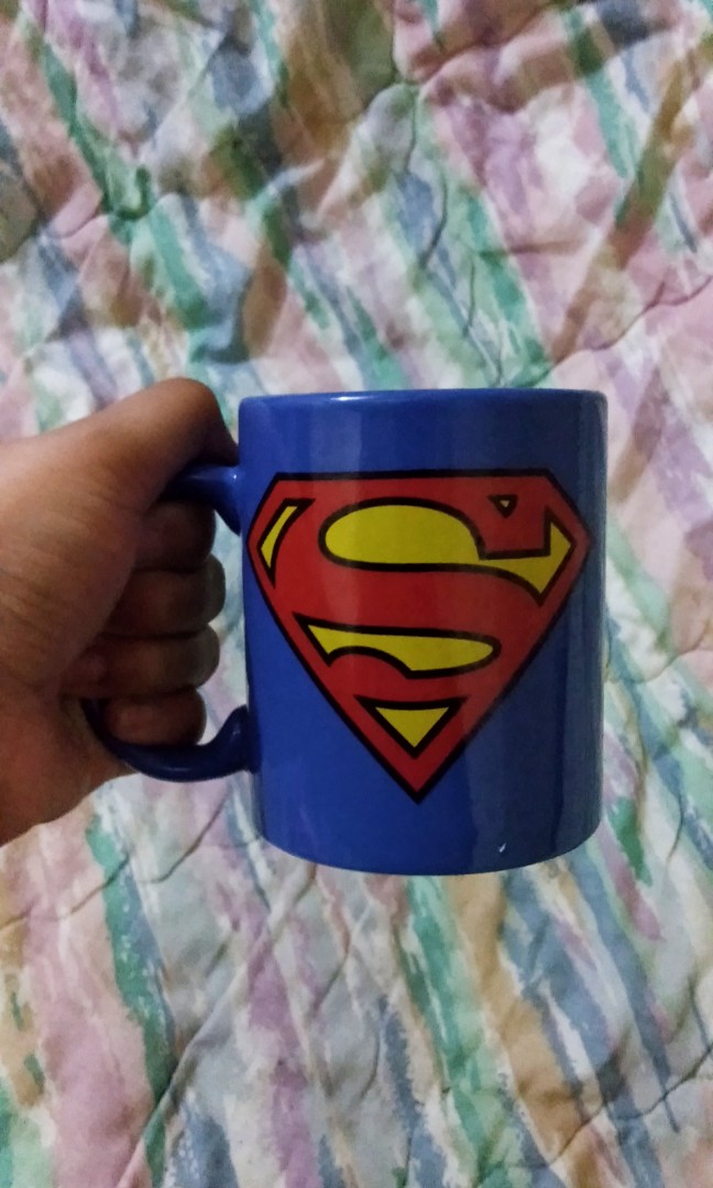 Superman mug, Hobbies & Toys, Toys & Games on Carousell