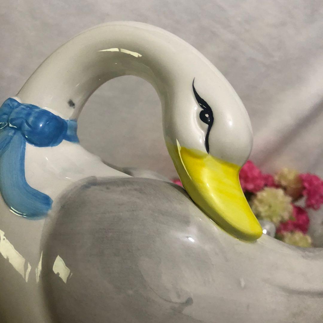 Swan Cookie Jar, Furniture & Home Living, Home Improvement ...