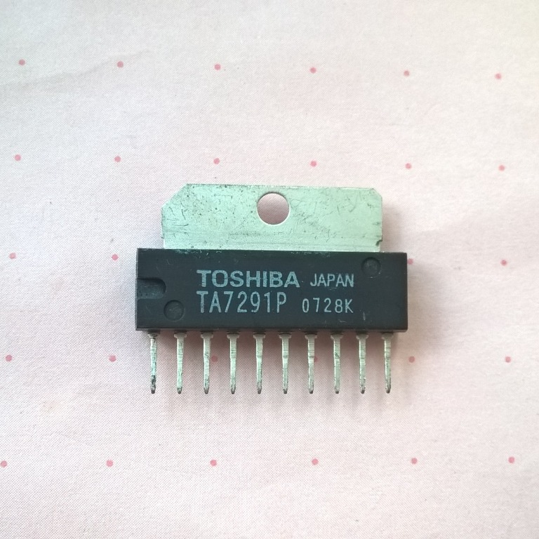 Toshiba H-Bridge Motor Driver TA7291P (# Arduino, Robot, Radio Control ...