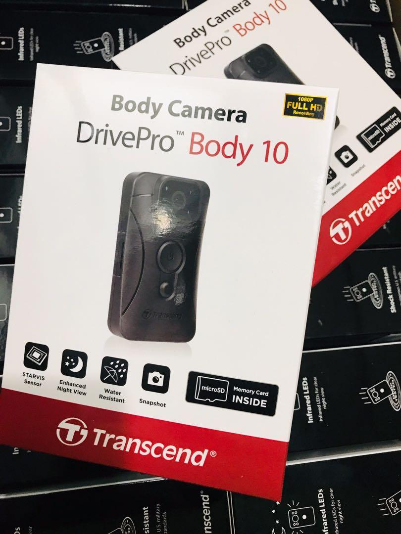 Transcend DrivePro BODY 10 Bodycam, Audio, Voice Recorders on Carousell