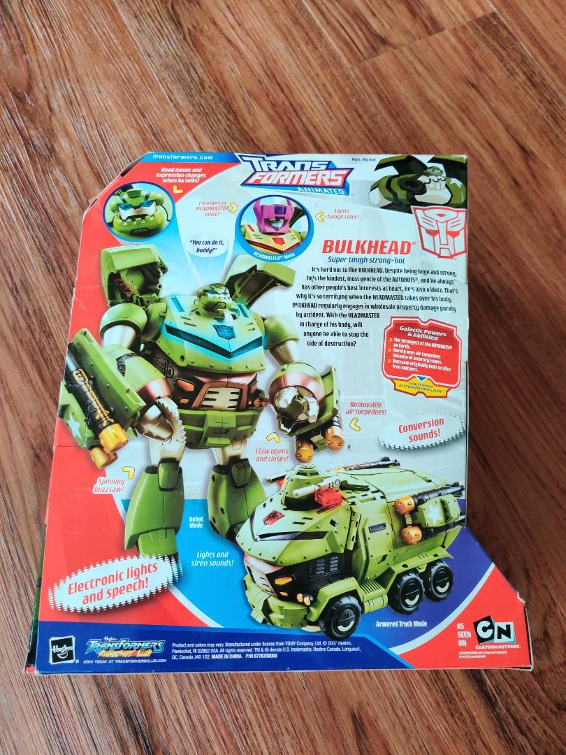Transformers Animated Leader Class Bulkhead, Hobbies & Toys ...