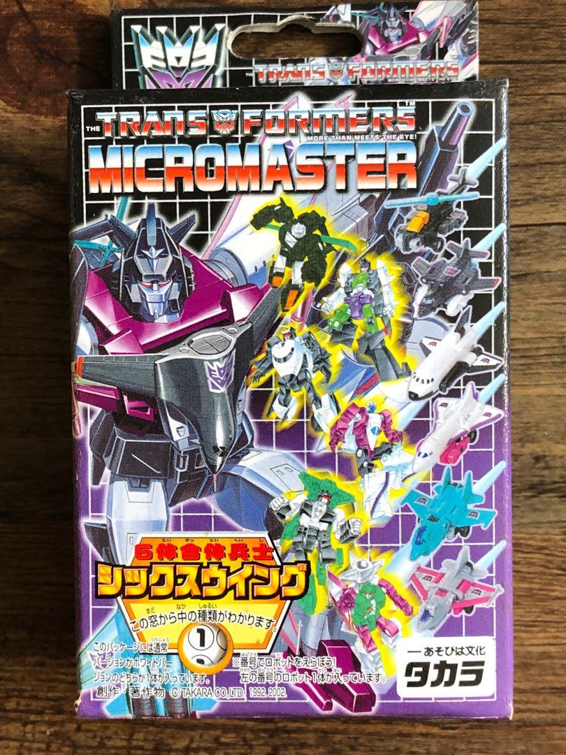 RARE! Transformers micromaster combiner sixwing , Hobbies & Toys, Toys ...