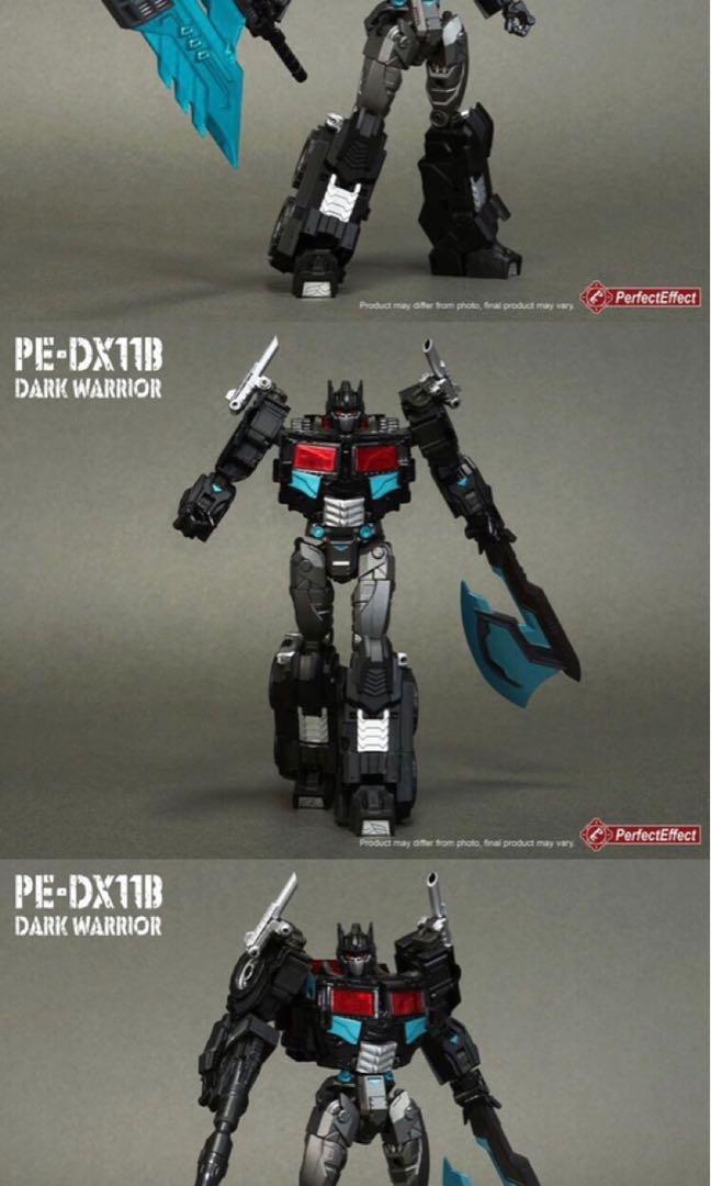 Transformers Perfect Effect - PE-DX11B Dark Warrior (aka Nemesis Prime ...
