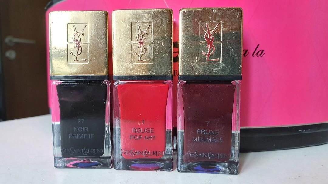 YSL Nail Polish, Beauty & Personal Care, Hands & Nails on Carousell