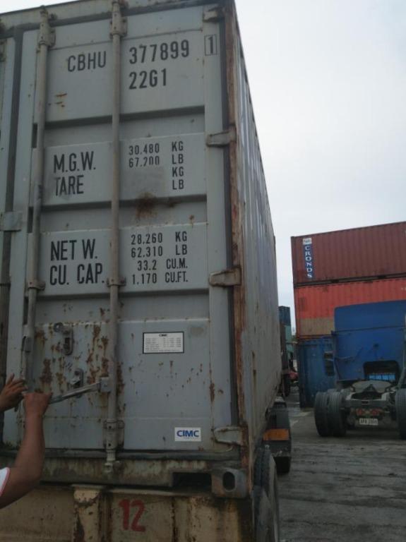 20FT SHIPPING CONTAINER CLASS B, Special Vehicles, Heavy Vehicles ...