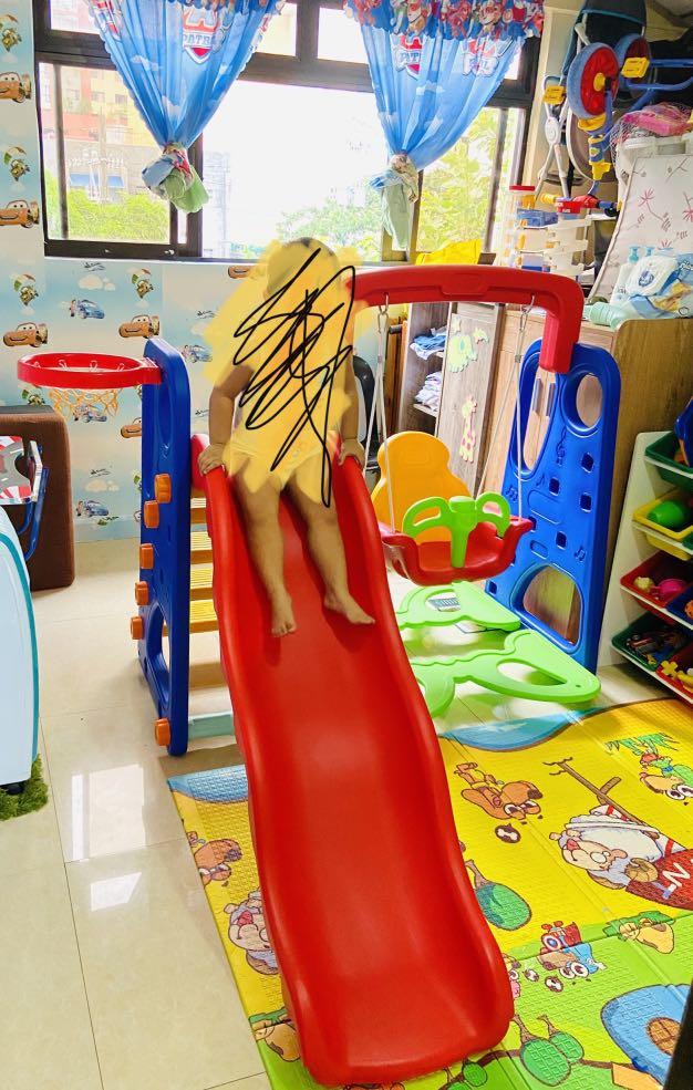 3in1 swing and slide, Babies & Kids, Infant Playtime on Carousell