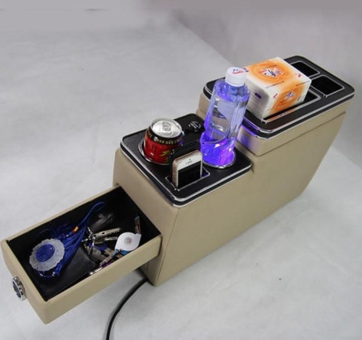 4th Gen Universal Car Centre Console Storage Box 18cm, Car Accessories ...