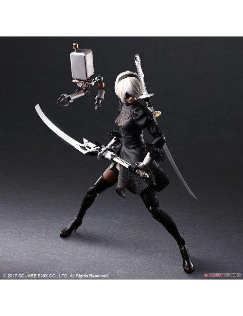 預訂 4月 日版 JP SQUARE ENIX 2B DX NIER:AUTOMATA PLAY ARTS KAI [YORHA NO.2 ...