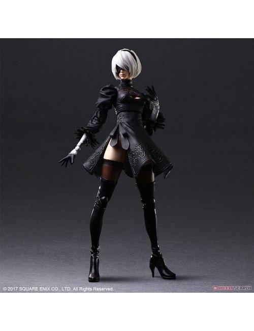預訂 4月 日版 JP SQUARE ENIX 2B DX NIER:AUTOMATA PLAY ARTS KAI [YORHA NO.2 TYPE B DX EDITION], 興趣及遊戲 ...