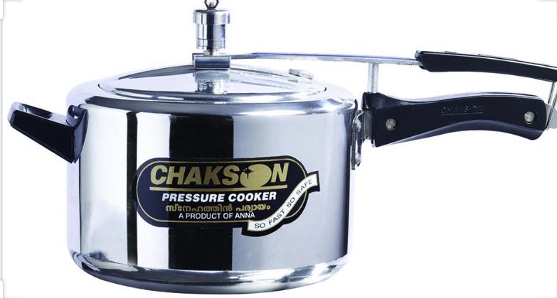 Anna Aluminium Chakson's Aluminium Pressure Cooker, 5 L, TV & Home ...