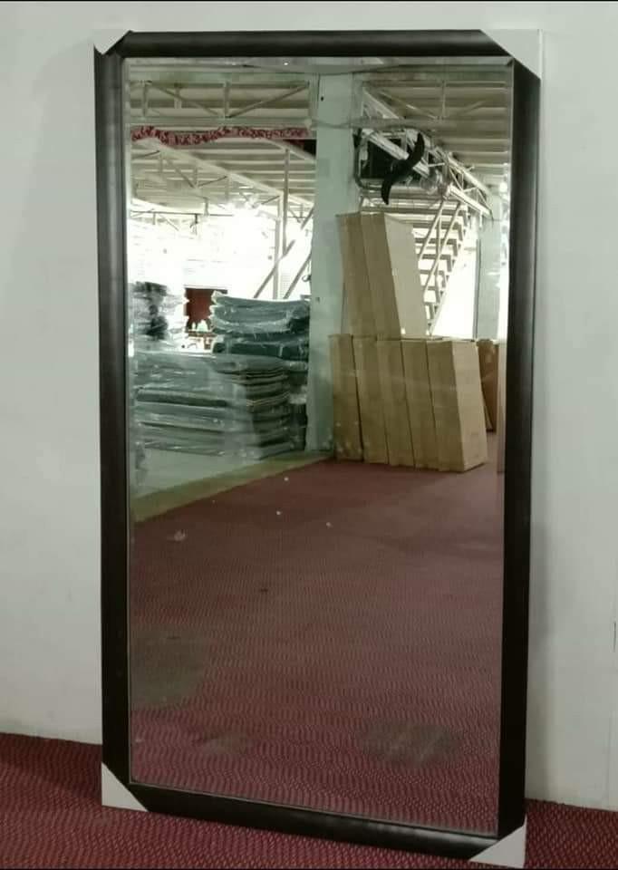 Big Mirror /Cermin Besar / Cermin Deco / Cermin Viral, Furniture & Home ...