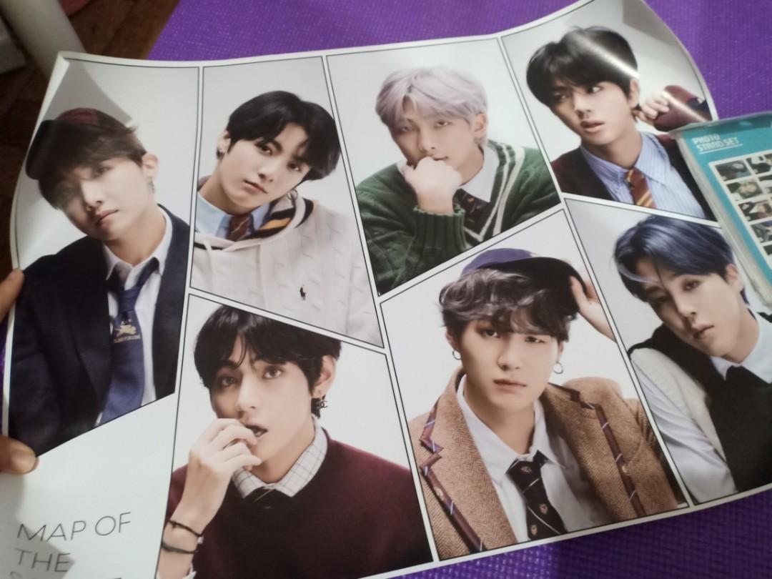 BTS Official Poster MOTS 7, Hobbies & Toys, Memorabilia & Collectibles ...