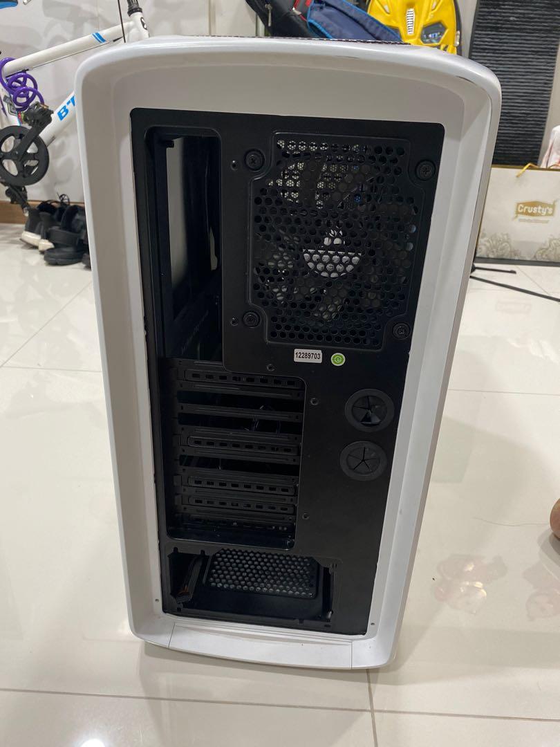 Corsair Graphite 600T white edition Full Tower ATX PC Case Mint ...