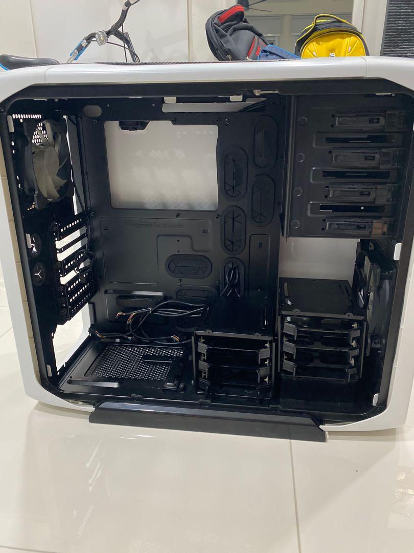 Corsair Graphite 600T white edition Full Tower ATX PC Case Mint ...