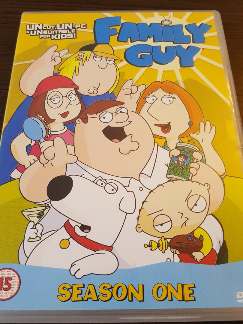 DVD: Family Guy Season One *2 DVD Set* *ORIGINAL*, 興趣及遊戲, 收藏品及紀念品, 明星周邊 ...