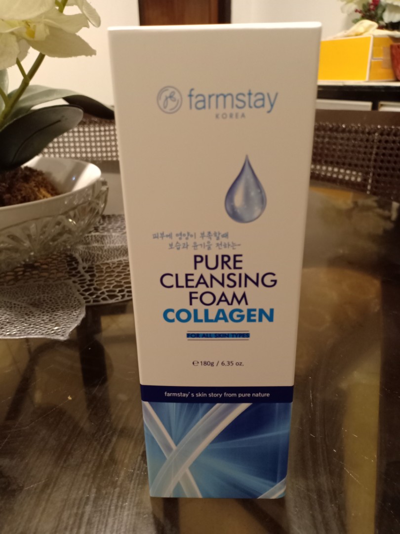 Farmstay Pure Cleansing Foam - Collagen, Beauty & Personal Care, Face ...