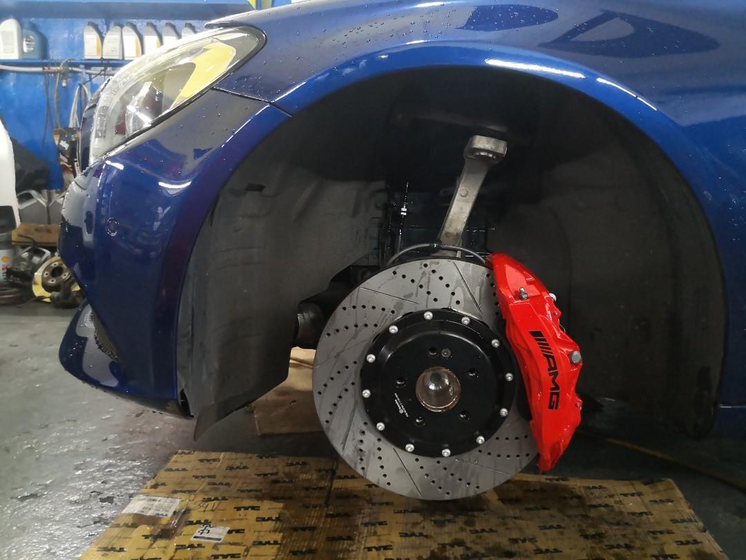 Genuine Mercedes AMG 6pot brake kit for W204, W212, W207, W204, W213 ...