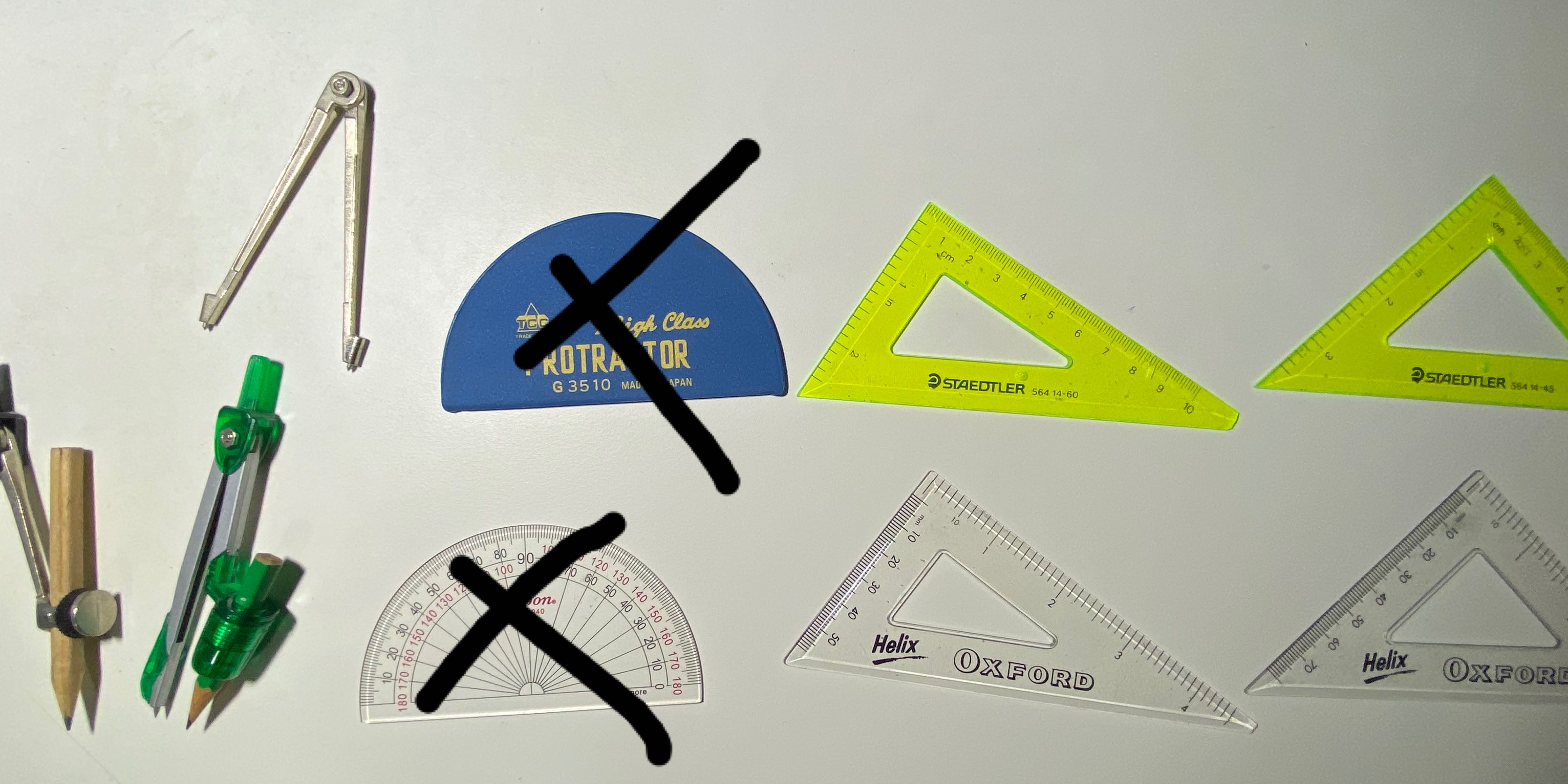 Geometry / Mathematical Instruments, Hobbies & Toys, Books & Magazines ...