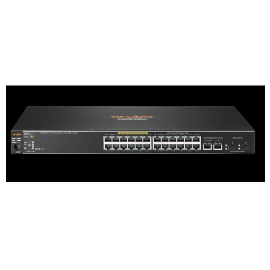 HPE Aruba 2530 24 PoE+ Switch J9779A, Computers & Tech, Parts ...