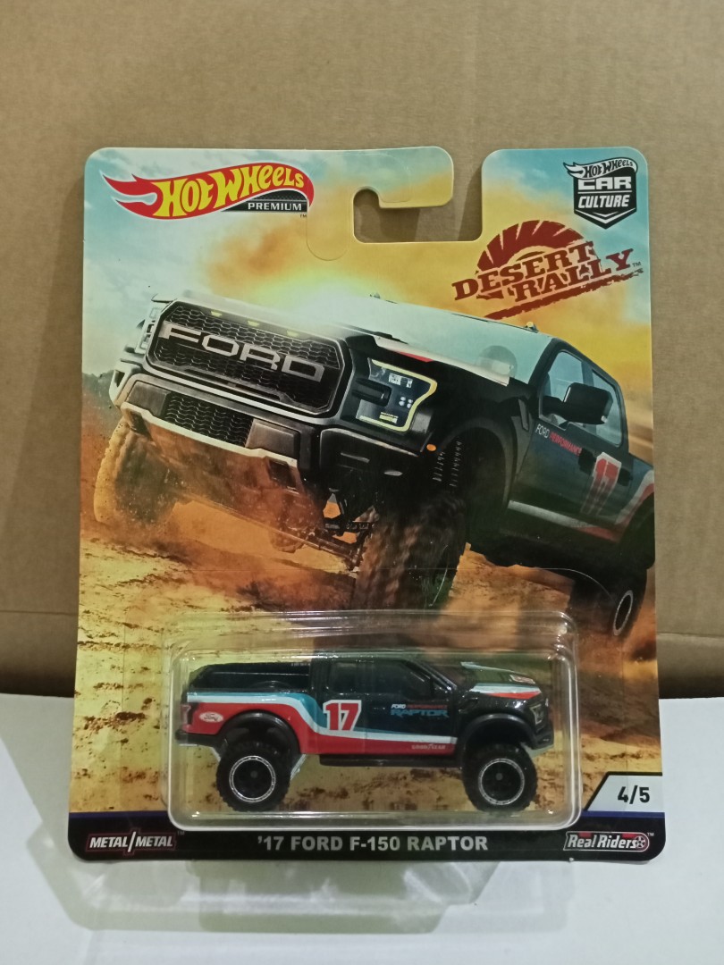 HW 17' Ford F-150 Raptor HOTWHEELS desert rally car culture, Hobbies ...