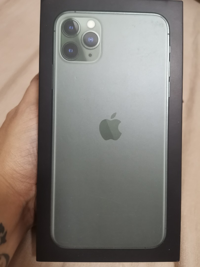 ‼️IPhone 11 PRO MAX MIDNIGHT GREEN 256GB FACTORY UNLOCKED GOOD AS NEW ‼ ...