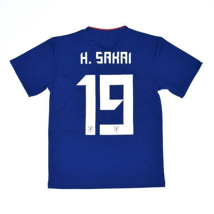 JFA J League Japan Football 日本 國家足球隊 19 酒井宏樹 練習 球衣 打氣 波衫, 男裝, 運動服裝 - Carousell