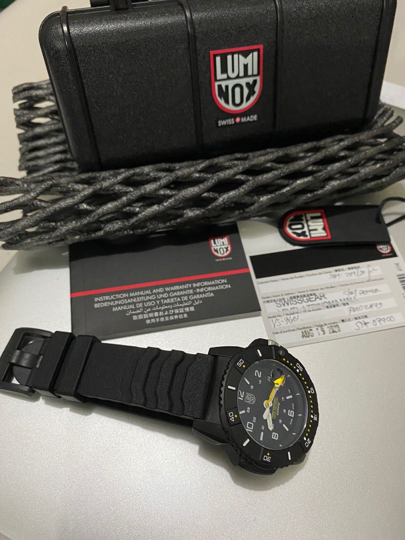 Luminox navy seal 3601, Men's Fashion, Watches & Accessories, Watches ...