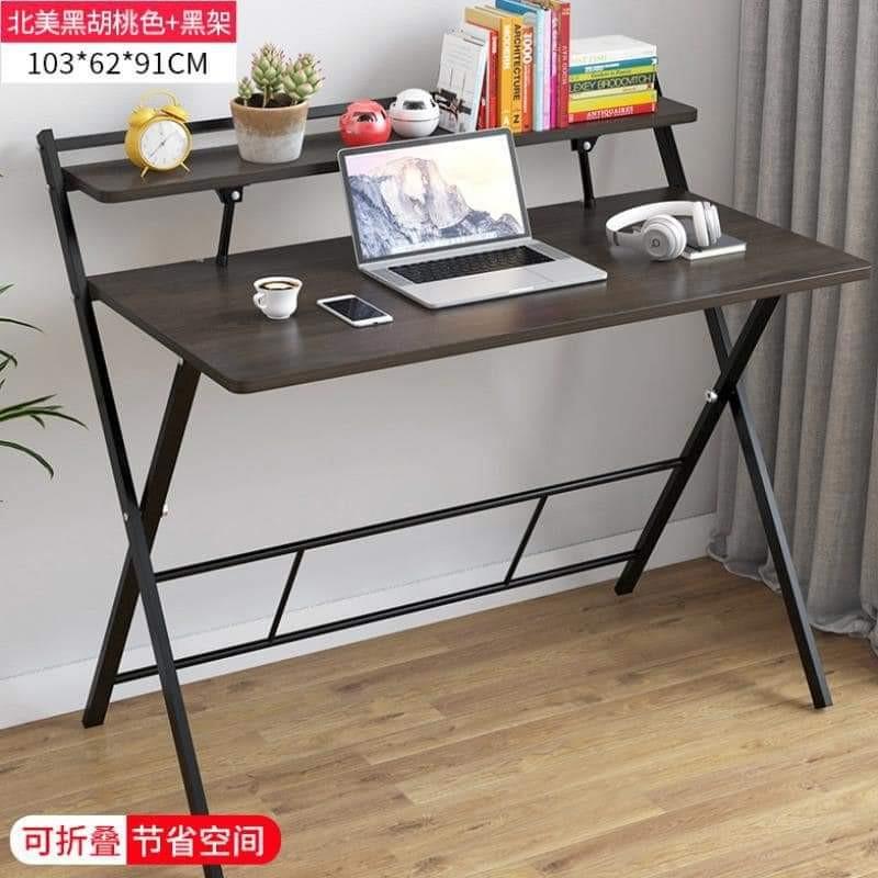 MANDAUE DESIGN FOLDING STUDY TABLE, Furniture & Home Living, Furniture ...
