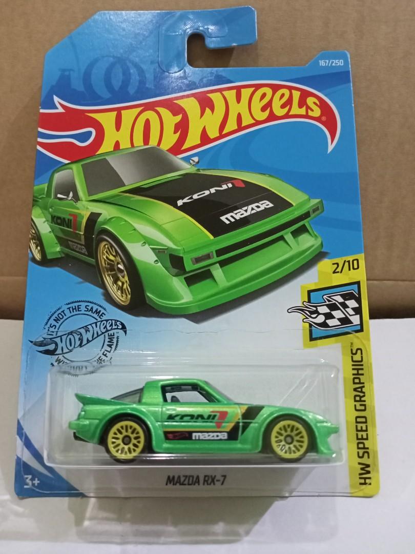 MINT 100% Mazda Rx7 savana green KONI, Hobbies & Toys, Collectibles ...