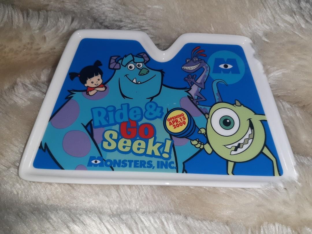 Monsters Inc Deco Plate, Hobbies & Toys, Memorabilia & Collectibles, J ...