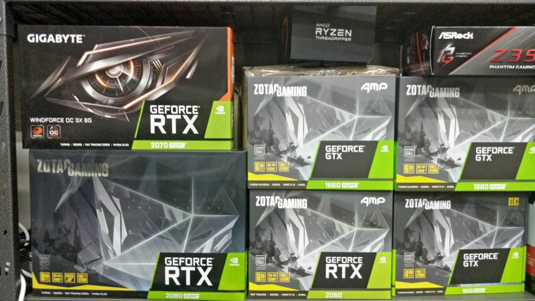 Nvidia RTX and GTX graphic cards | Boxes Only!, Electronics, Computer ...