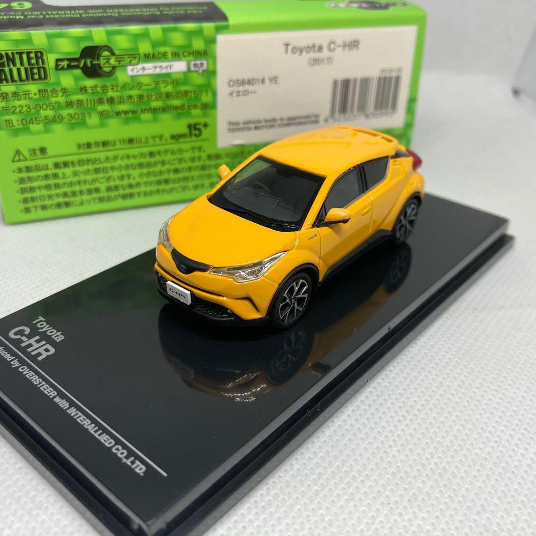 Oversteer Toyota CH-R Yellow CHR 1:64 1/64 (not tomica inno tarmac ...
