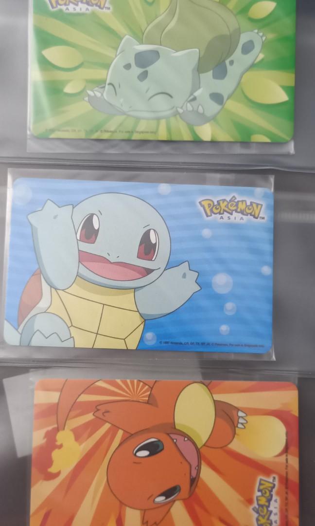 Pokemon EZ-Link Set (Charmander, Bulbasaur, Squirtle), Hobbies & Toys ...