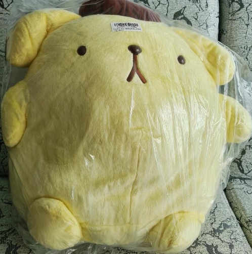 Big Pompompurin Plushy, Hobbies & Toys, Toys & Games on Carousell
