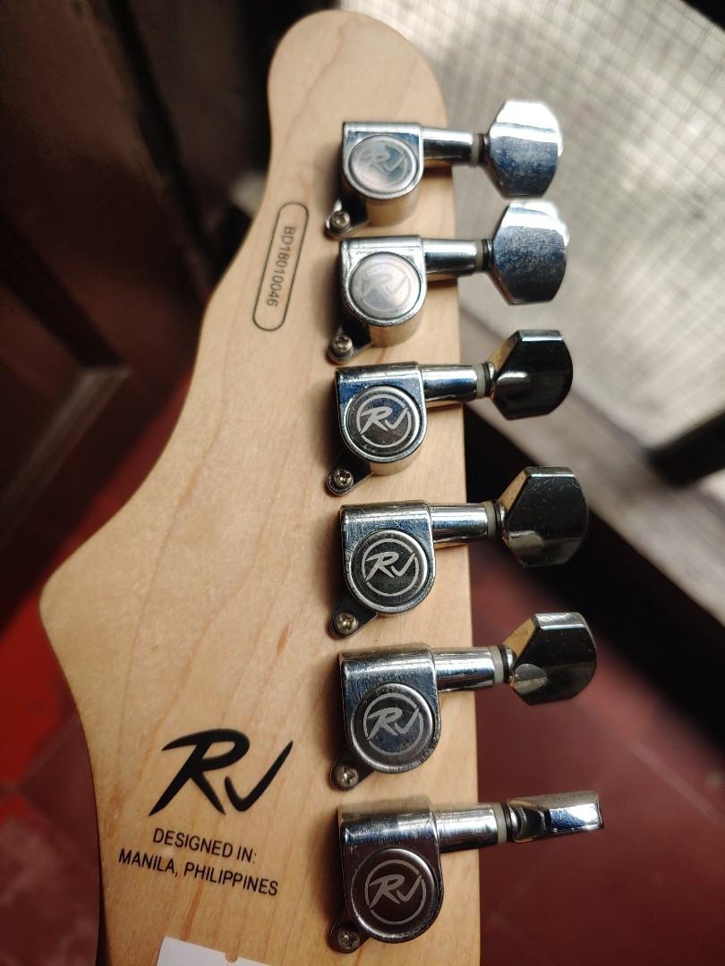 RJ Broadcaster electric guitar, Hobbies & Toys, Music & Media, Musical ...