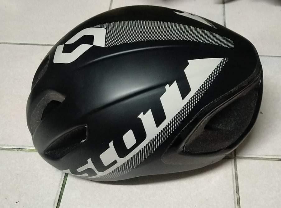 Scott aero helmet, Sports Equipment, Bicycles & Parts, Bicycles on ...